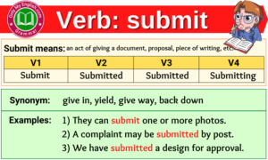 Smoke Verb Forms - Past Tense, Past Participle & V1V2V3