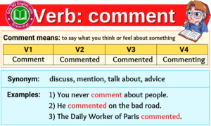 Watch Verb Forms - Past Tense, Past Participle & V1V2V3