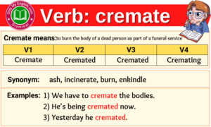 Cry Verb Forms - Past Tense, Past Participle & V1V2V3 » Onlymyenglish.com