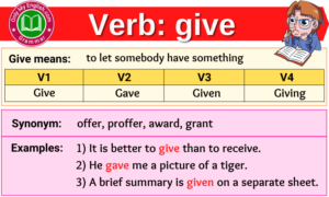 Strike Verb Forms - Past Tense, Past Participle & V1V2V3 ...