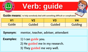 Enjoy Verb Forms - Past Tense, Past Participle & V1V2V3