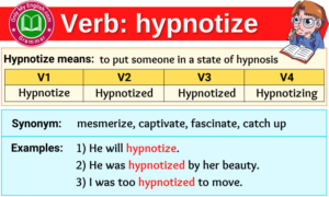 Hide Verb Forms - Past Tense, Past Participle & V1V2V3 » Onlymyenglish.com