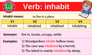 Belong Verb Forms - Past Tense, Past Participle & V1V2V3