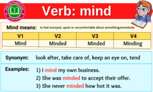 Dream Verb Forms - Past Tense, Past Participle & V1V2V3