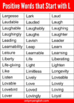 Positive Words that Start with L in English » Onlymyenglish.com