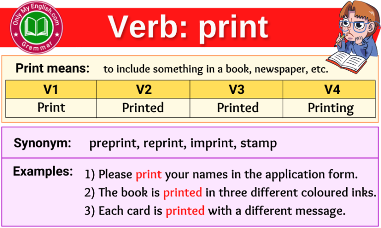 Paste Verb Forms - Past Tense, Past Participle & V1V2V3