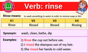 Return Verb Forms - Past Tense, Past Participle & V1V2V3