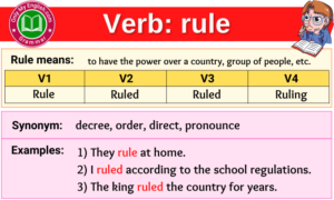 Pass Verb Forms - Past Tense, Past Participle & V1V2V3 » Onlymyenglish.com