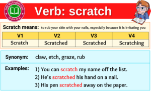 Smoke Verb Forms - Past Tense, Past Participle & V1V2V3