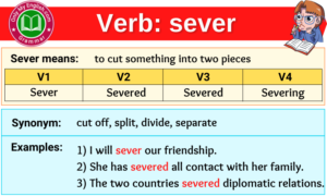 Smile Verb Forms - Past Tense, Past Participle & V1V2V3