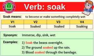 Wake Verb Forms - Past Tense, Past Participle & V1V2V3