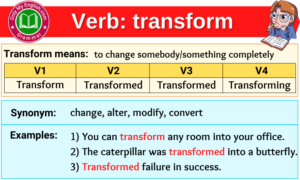 Tend Verb Forms - Past Tense, Past Participle & V1V2V3 » Onlymyenglish.com