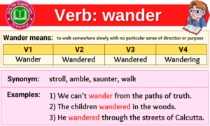 Walk Verb Forms - Past Tense, Past Participle & V1V2V3 » Onlymyenglish.com